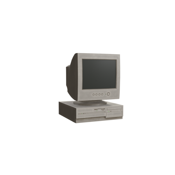 A Retro Radio 3D Model Low Poly Game Ready PBR - 3D Babylon - 3D Models ...